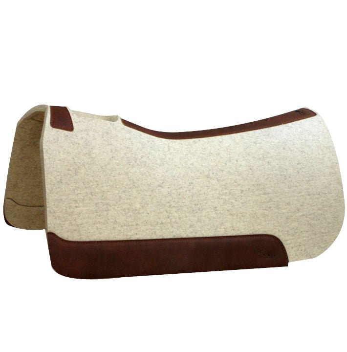 "The Rancher" 5 Star Saddle Pad for Horses, 1-1/8" Natural — Lambert ...