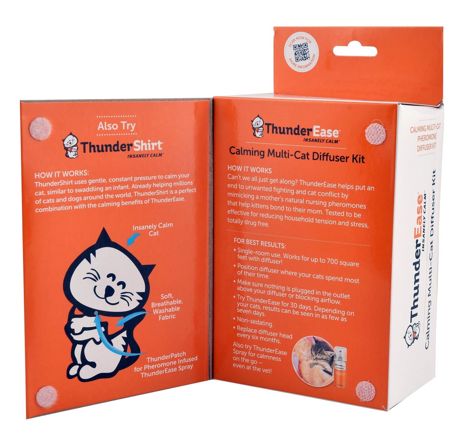 ThunderEase Multi-Cat Calming Pheromone Diffuser Kit — Lambert Vet Supplies