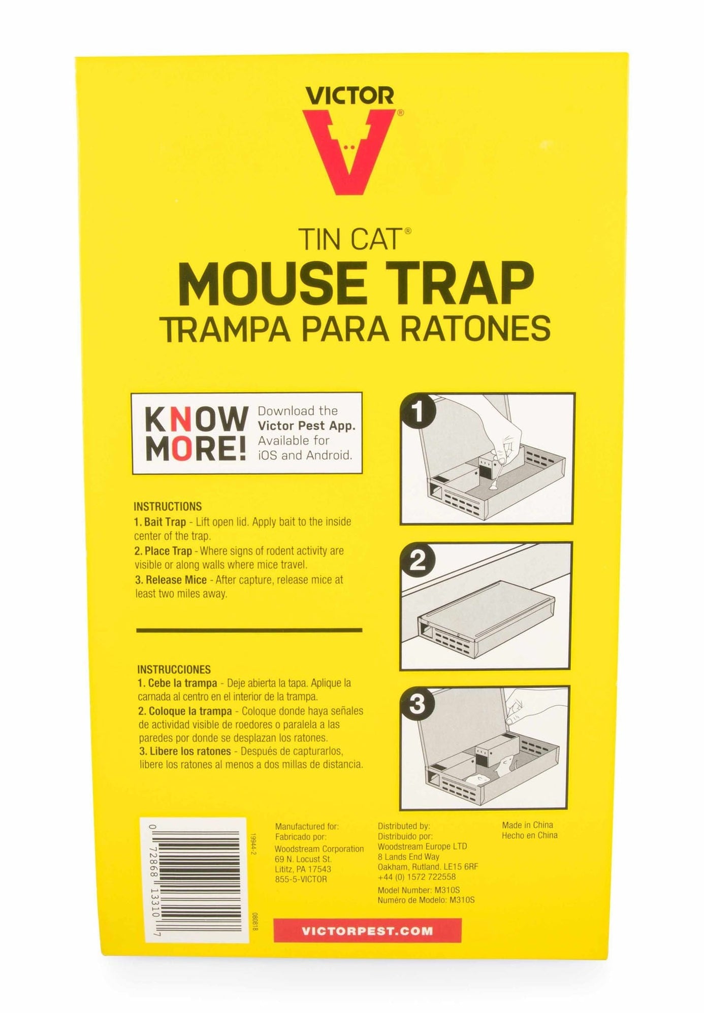 Tin Cat Repeating Mouse Trap — Lambert Vet Supplies