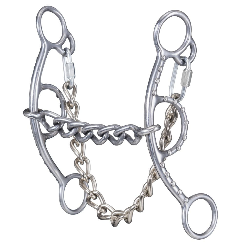 Tough1 Sweet Iron Chain Mouth Short Shank Gag Snaffle Bit — Lambert Vet ...
