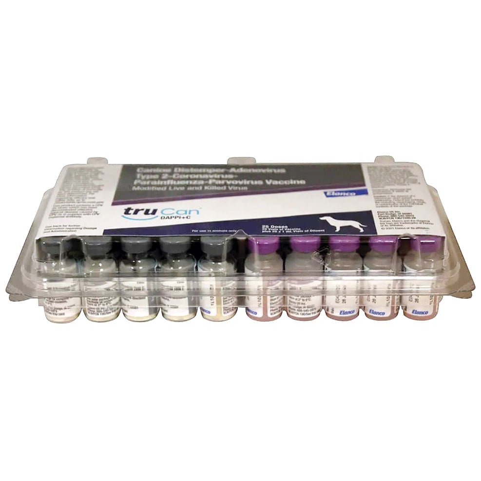TruCan DAPPi+C (formerly Duramune Max 5-CvK) Dog Vaccine with Parvo ...