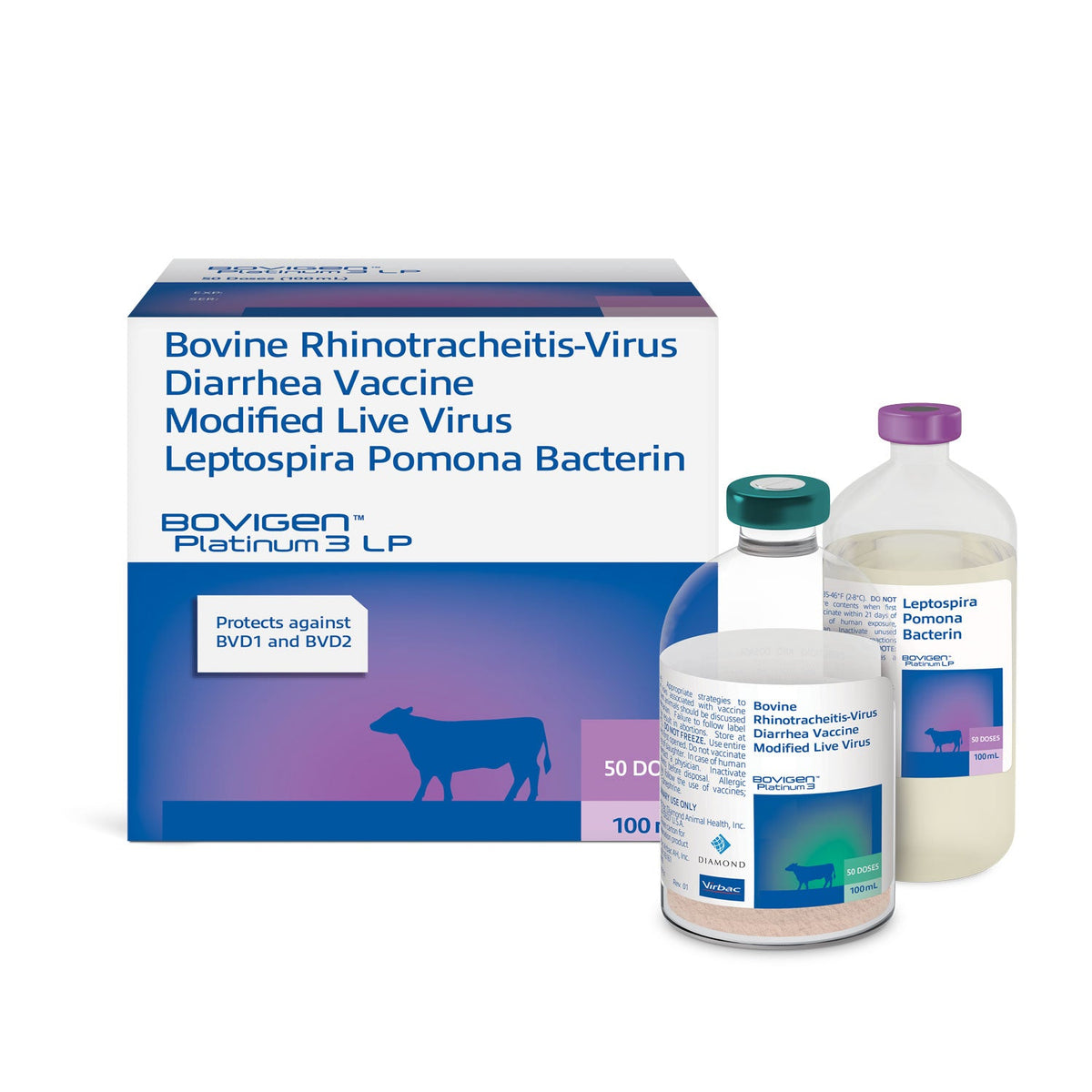 BOVIGEN Platinum 3 LP Cattle Vaccine (Respiratory & Leptospira ...