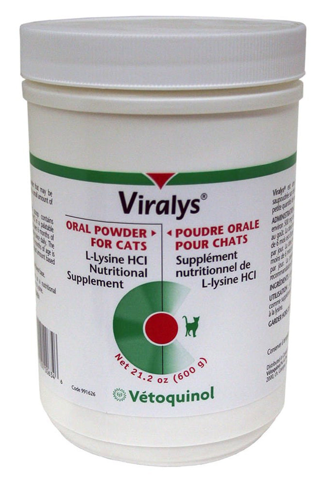 Vetoquinol Viralys L-Lysine Cat Supplement — Lambert Vet Supplies