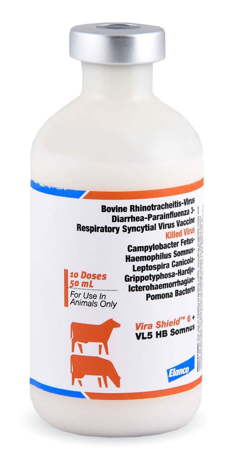 Vira Shield 6 + VL5 HB Somnus Vaccine for Cattle — Lambert Vet Supplies