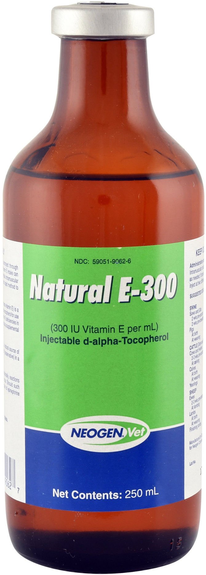 Vitamin E-300 Injectable for Cattle, Swine, Sheep — Lambert Vet Supplies