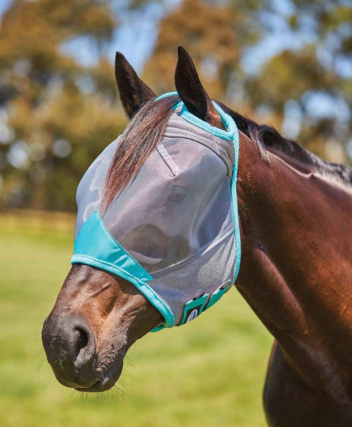 WeatherBeeta ComFITec Deluxe Fine Mesh Fly Mask for Horses — Lambert ...