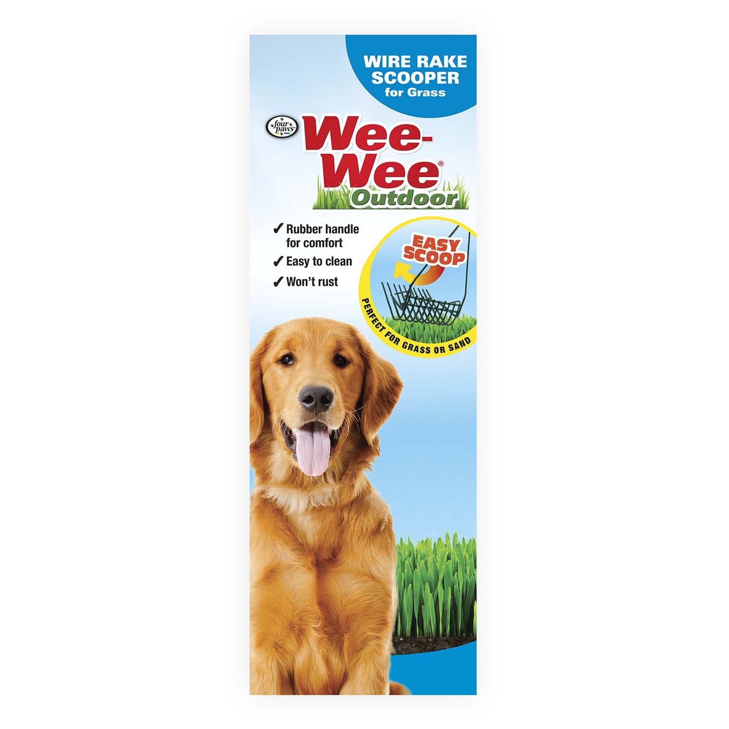 Wee-Wee Wire Rake Dog Pooper Scooper For Grass, 29.5"L — Lambert Vet ...