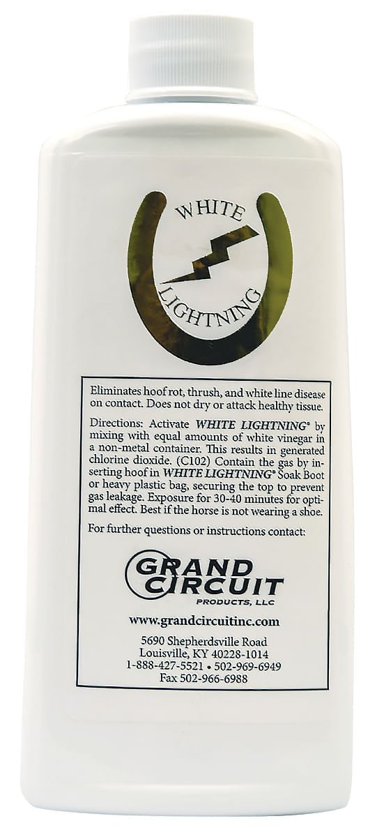 White Lightning Liquid for Horses, contains Chlorine Dioxide — Lambert ...
