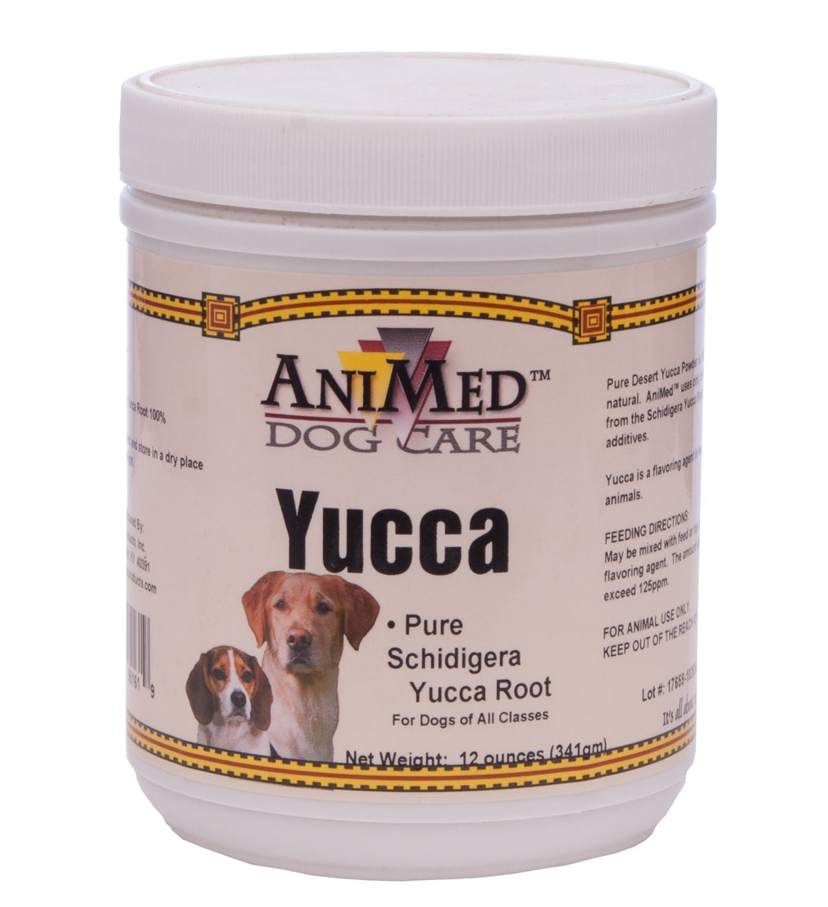 AniMed Yucca Powder for Dogs, 100% pure Formula — Lambert Vet Supplies