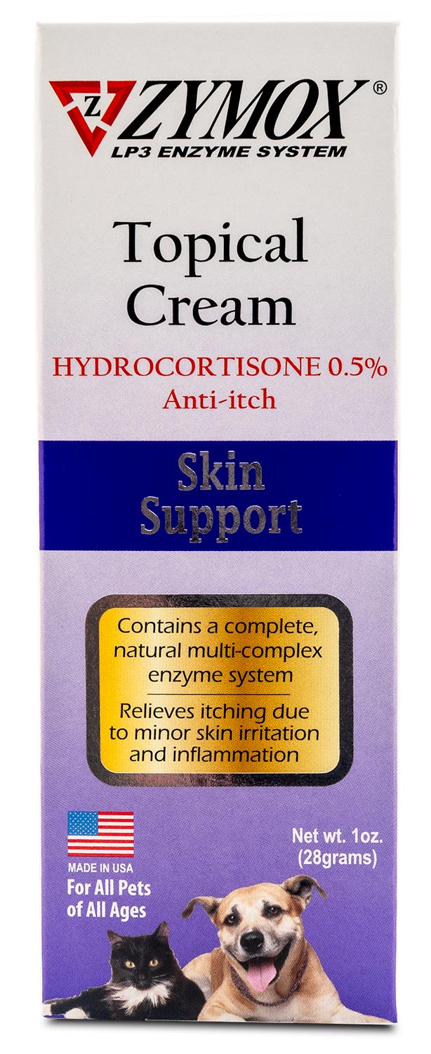 Zymox Topical Antimicrobial Cream or Spray — Lambert Vet Supplies
