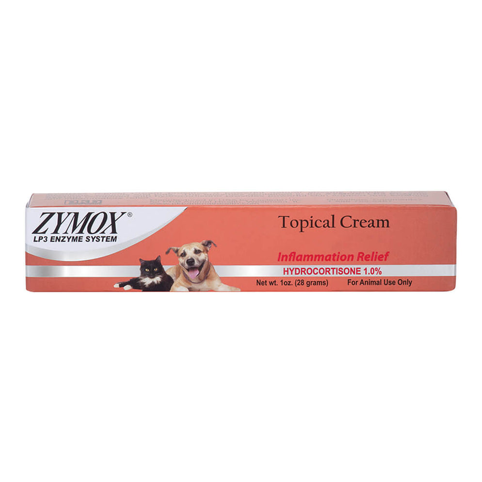 Zymox Topical Cream with 1% Hydrocortisone for Dogs and Cats, 1 oz ...